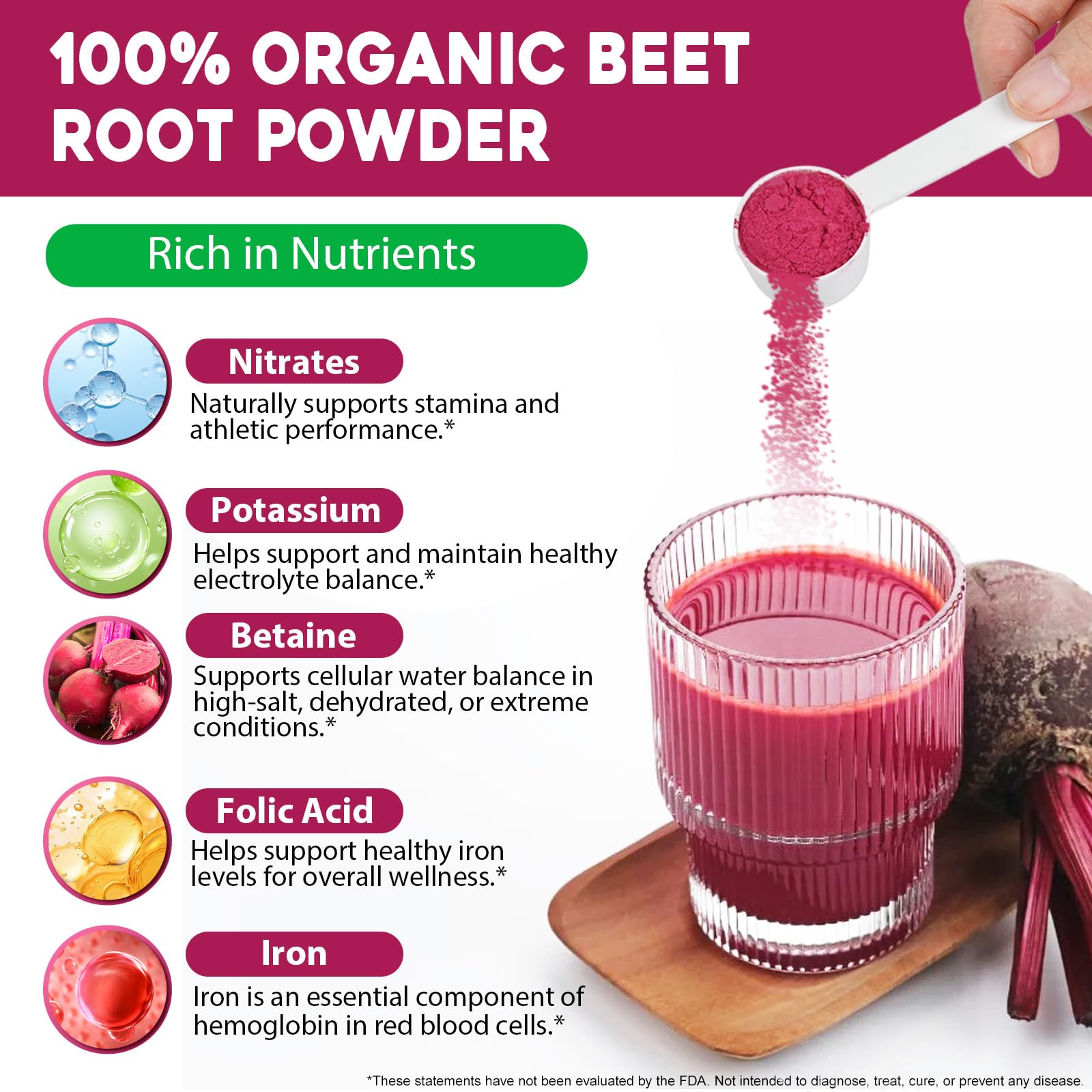 natural beet root powder benefits