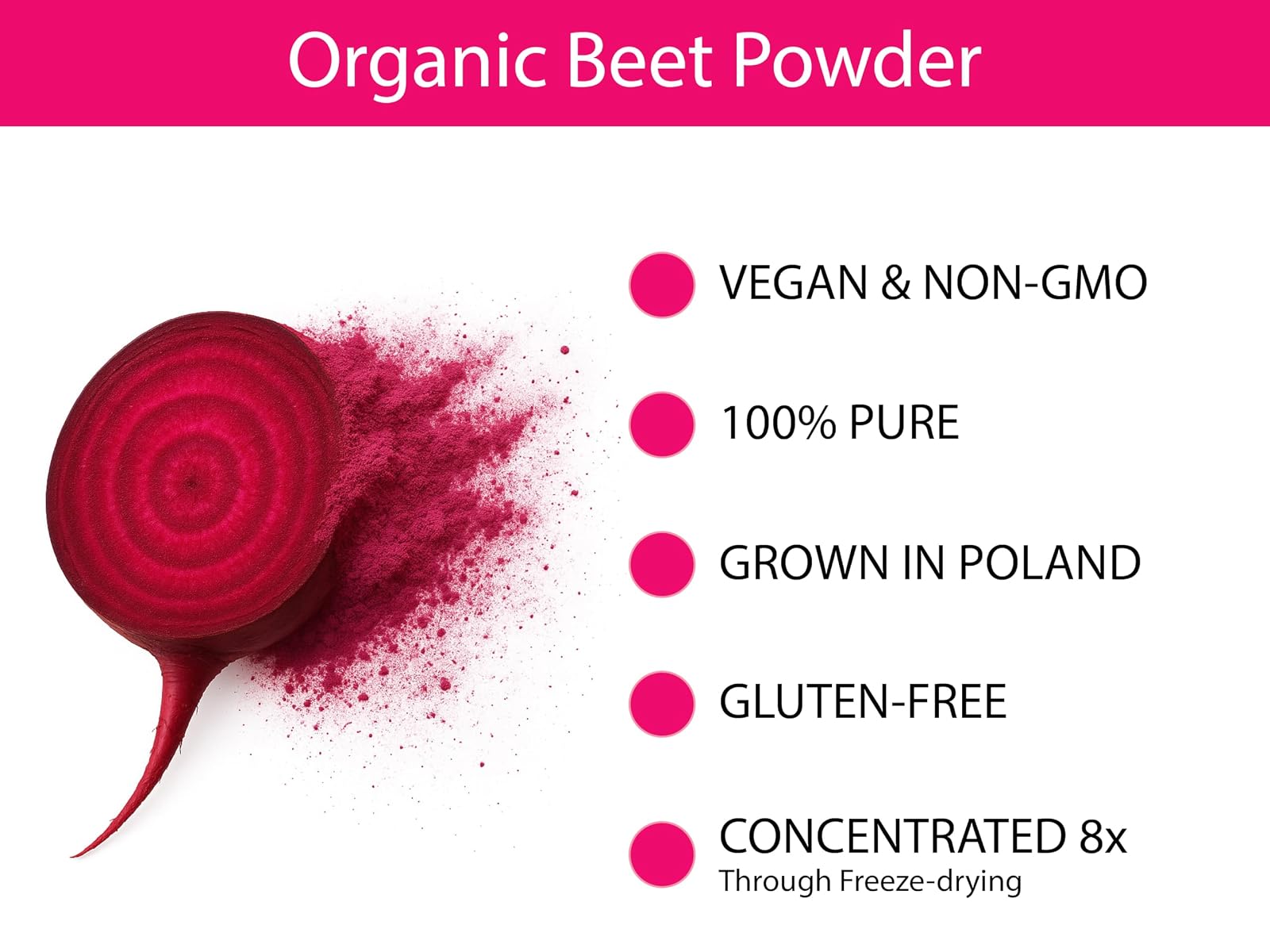 natural beet root powder for baking