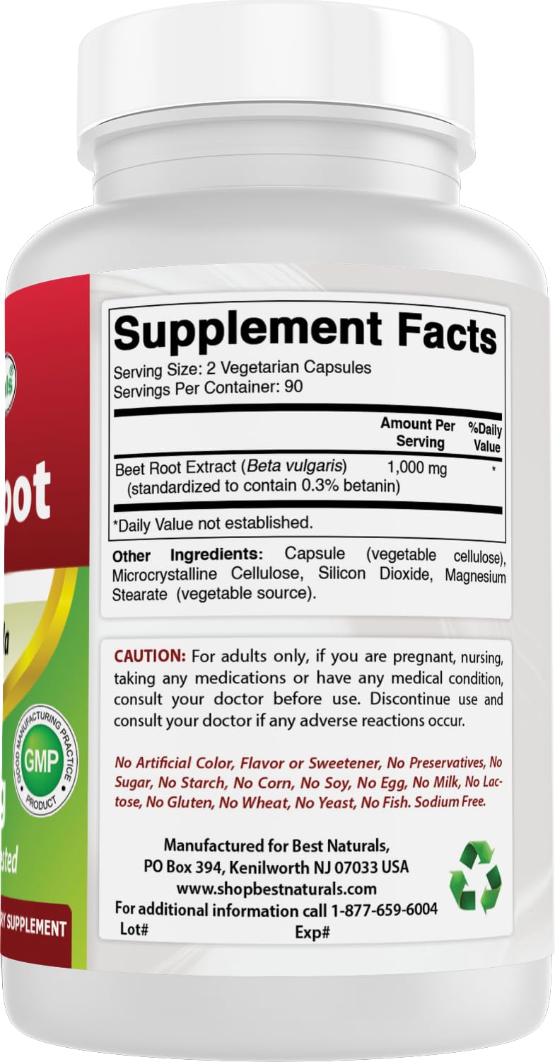 Natural beet root powder for wellness