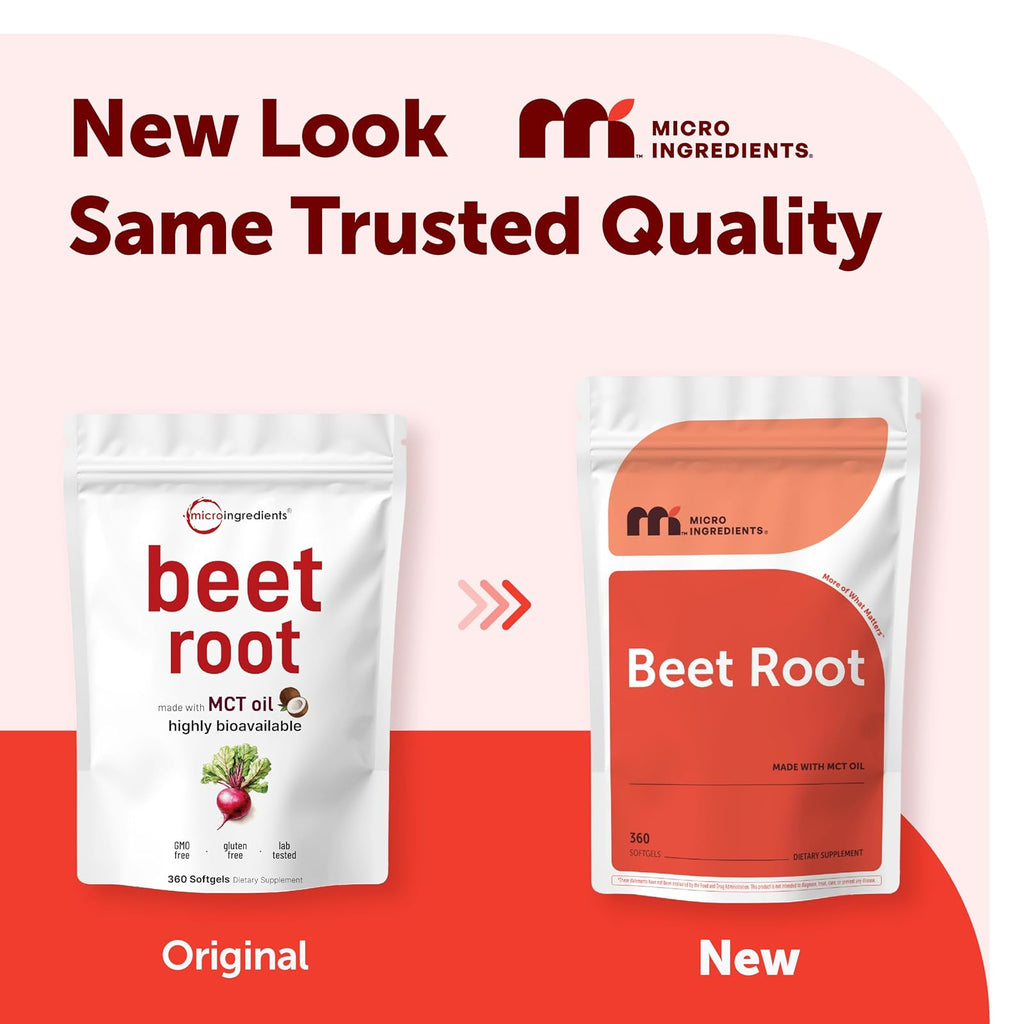 natural beet root supplement capsules