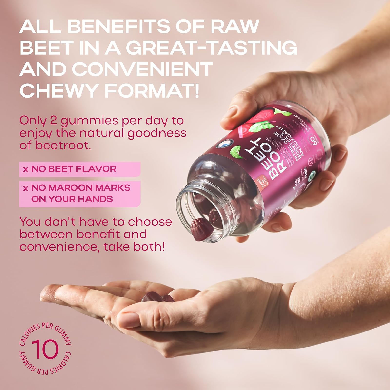 natural beet root supplement chews