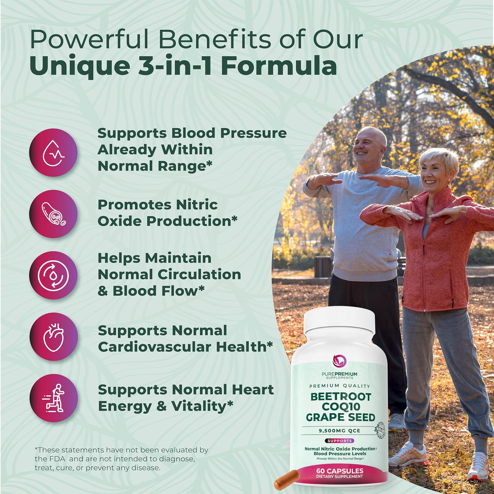 Natural beet root supplement for athletes
