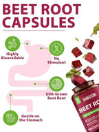 Natural beet root supplement for heart health