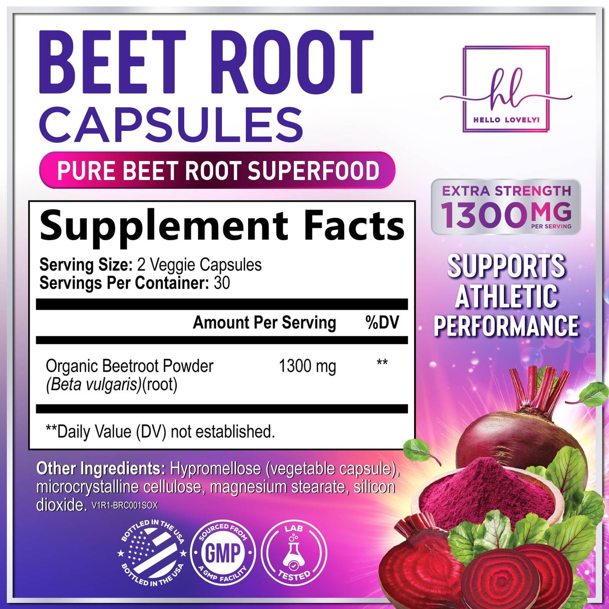 natural beet root supplement for vitality