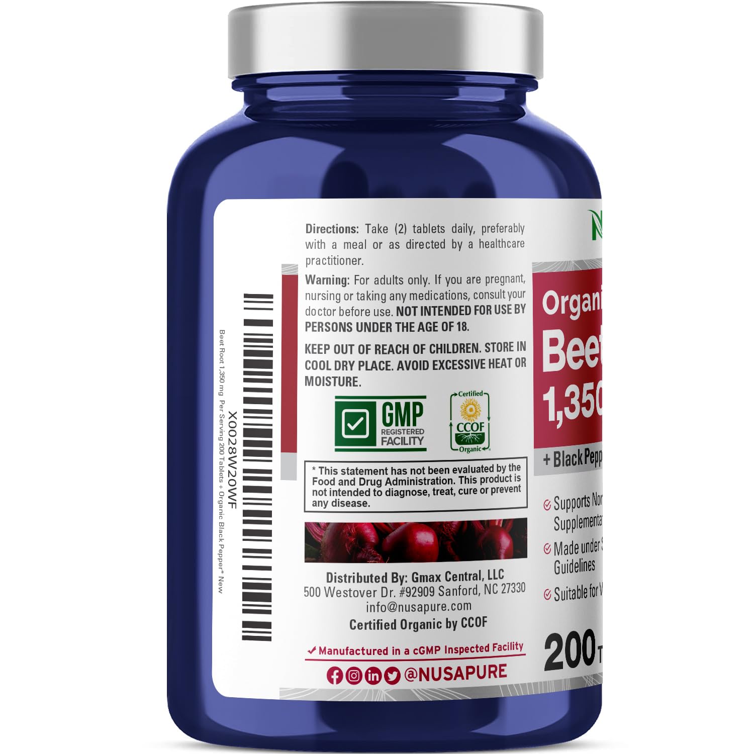 natural beet root supplement