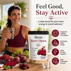 Natural beetroot gummies for vitality