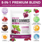 natural beetroot gummies with grape seed