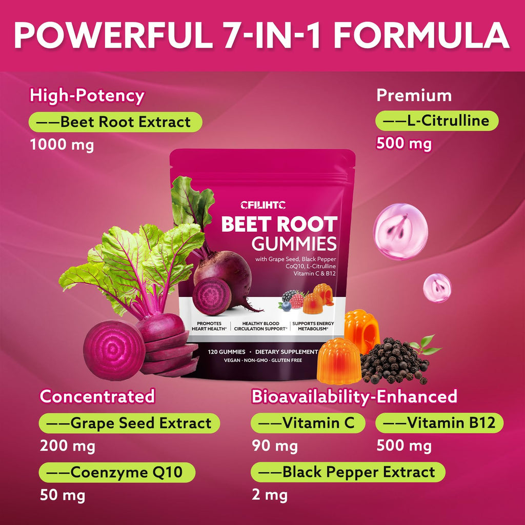 natural beetroot gummy vitamins