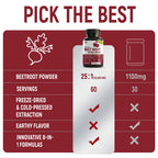 natural beetroot supplements for vitality