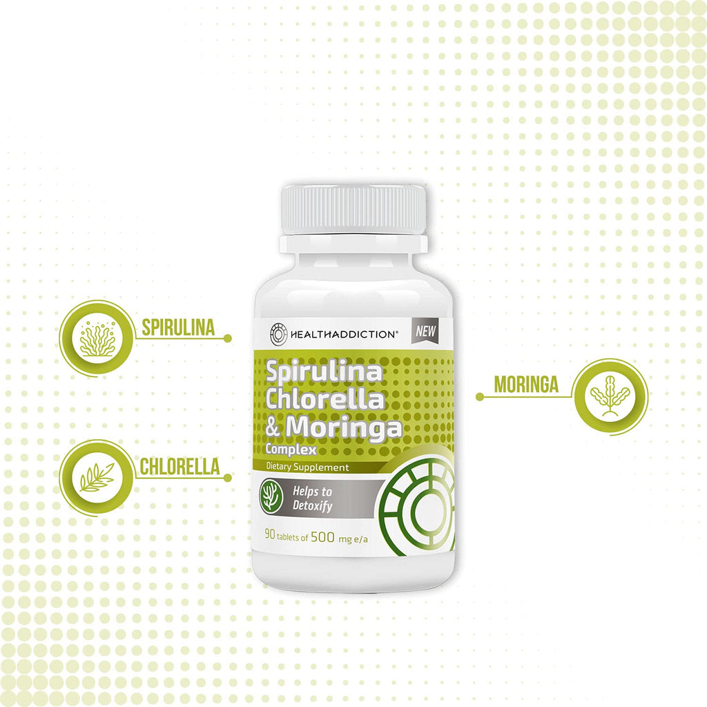 Natural benefits of chlorella and spirulina