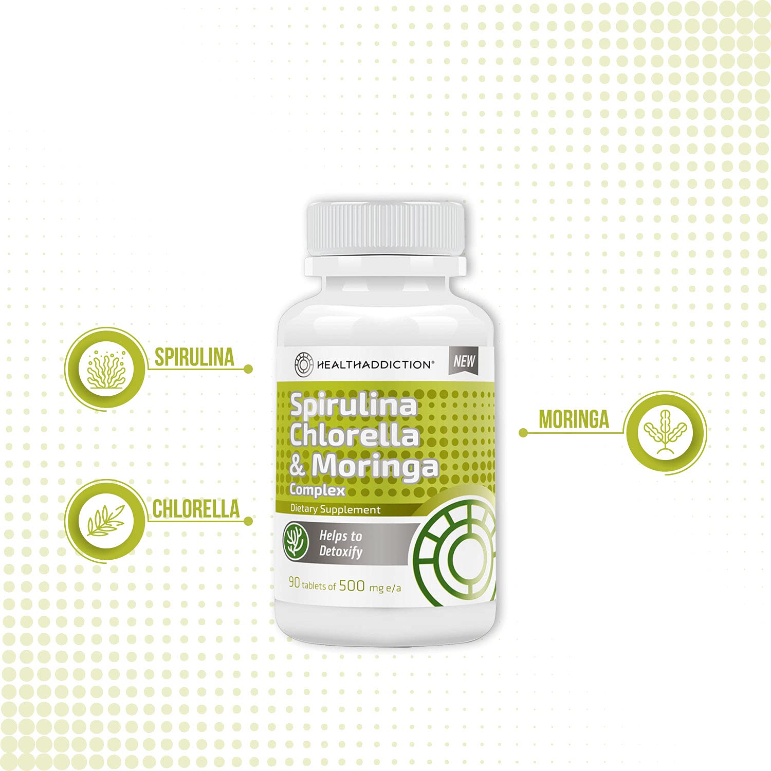 Natural benefits of chlorella and spirulina
