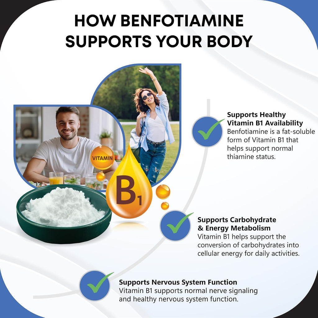 Natural Benfotiamine for improved cognitive function