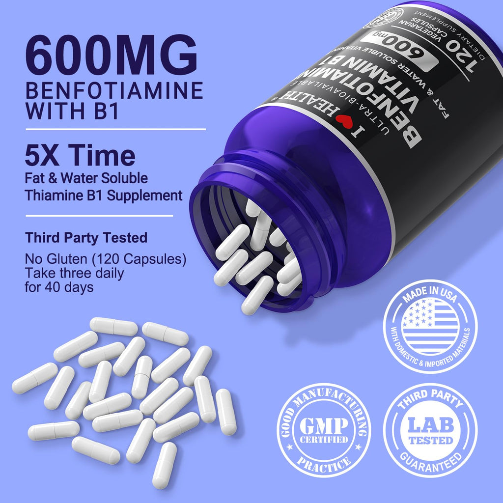 Natural Benfotiamine for nerve health
