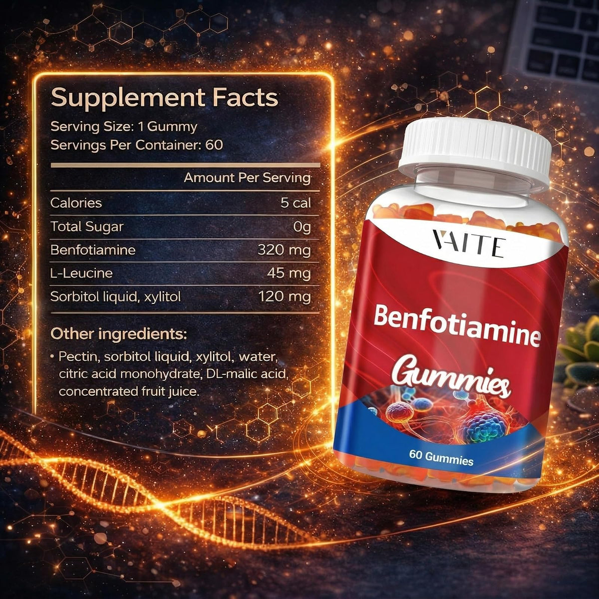 Natural Benfotiamine for nerve health