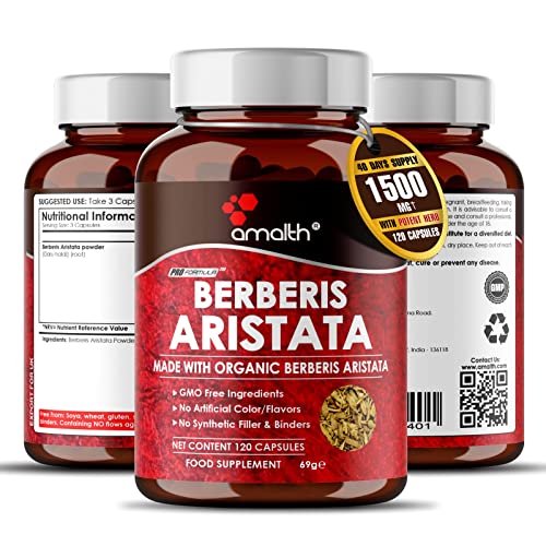 Natural berberine and turmeric blend