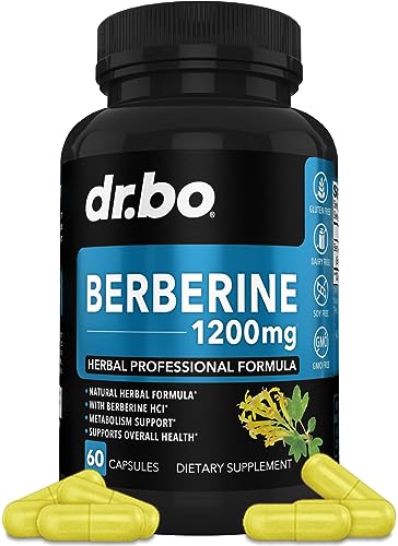 natural berberine capsules for health