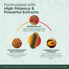 Natural berberine capsules for wellness