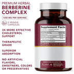 natural berberine capsules for wellness