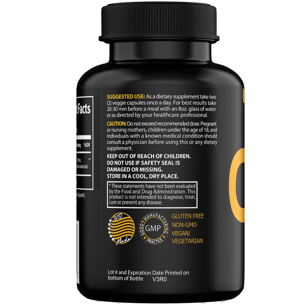 Natural berberine capsules for wellness