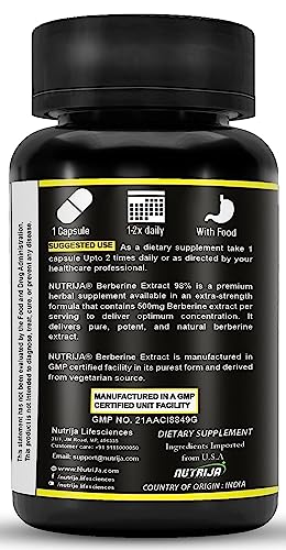 Natural berberine extract for vitality