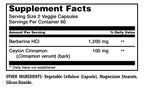 natural berberine for blood sugar support