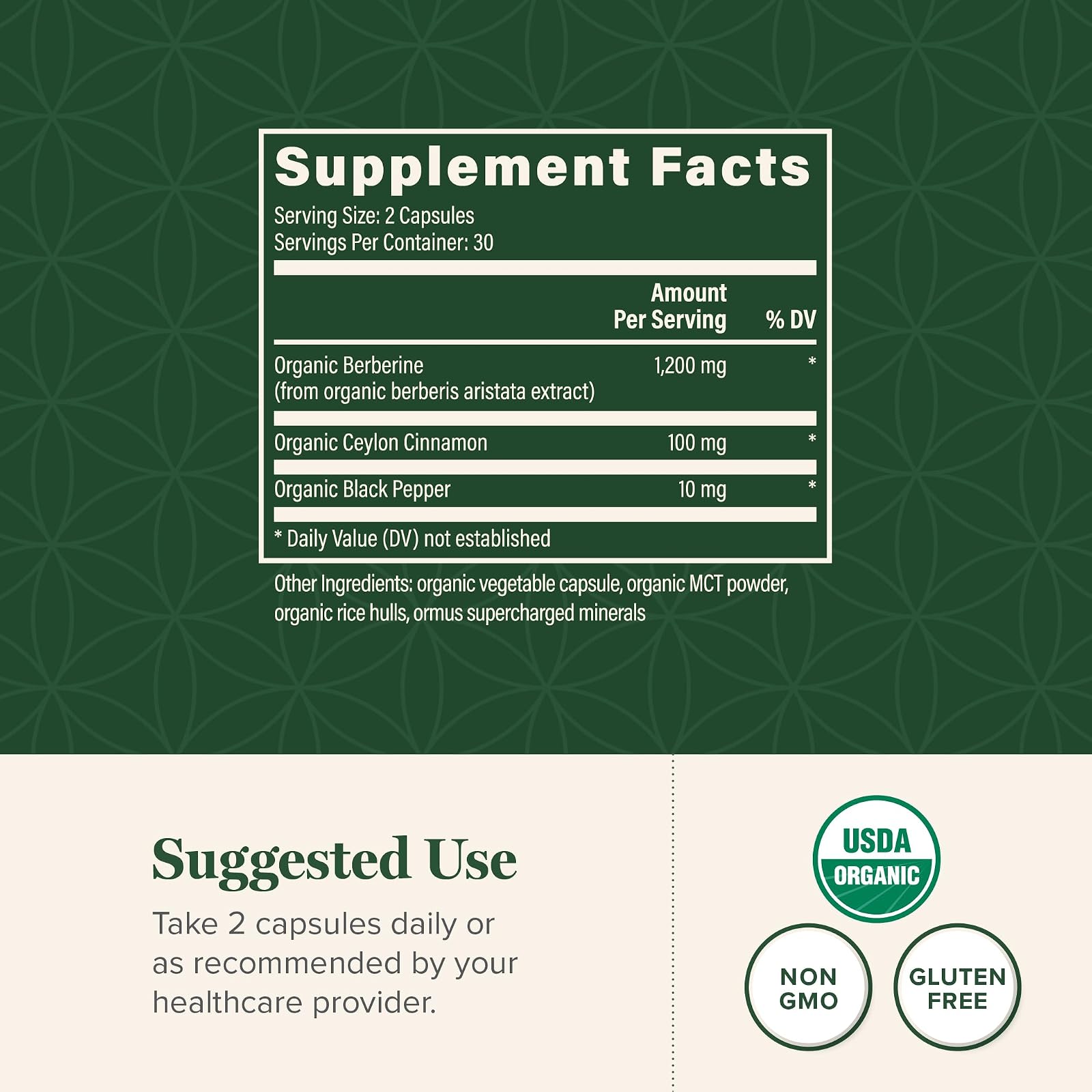natural berberine for blood sugar support