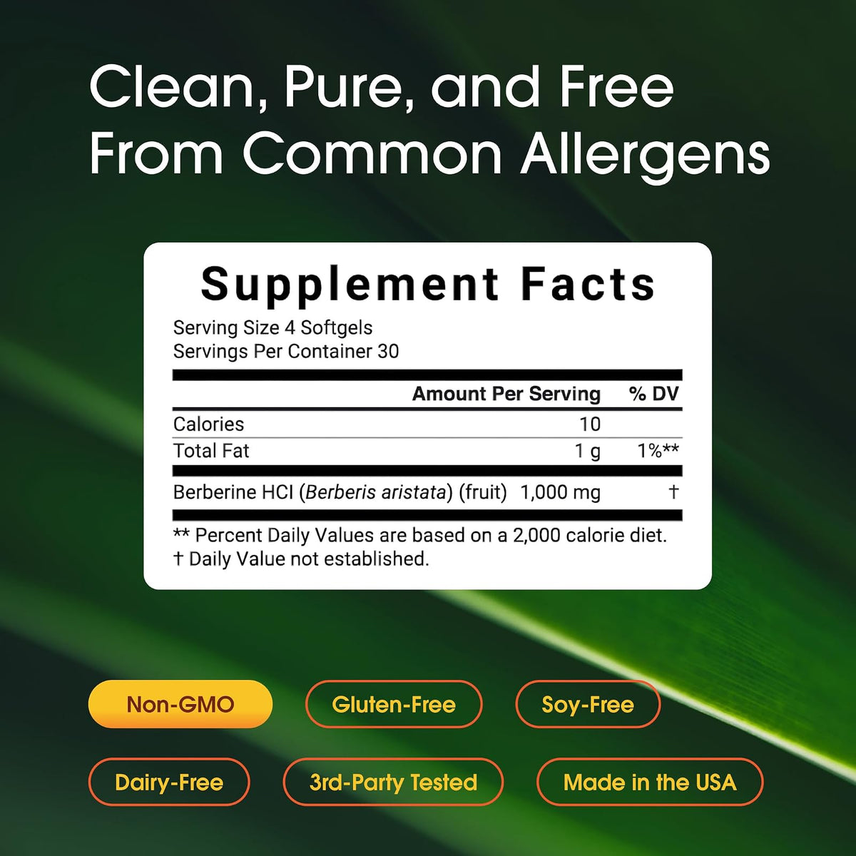 natural berberine for blood sugar support