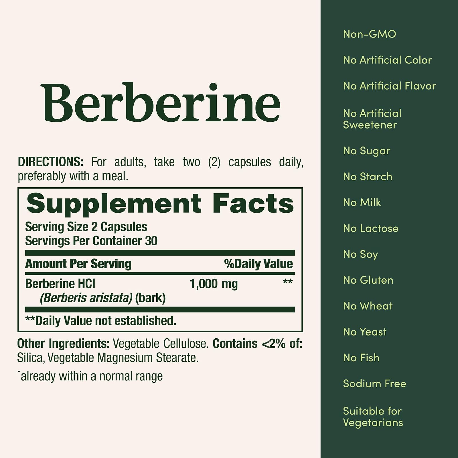 natural berberine for cholesterol management
