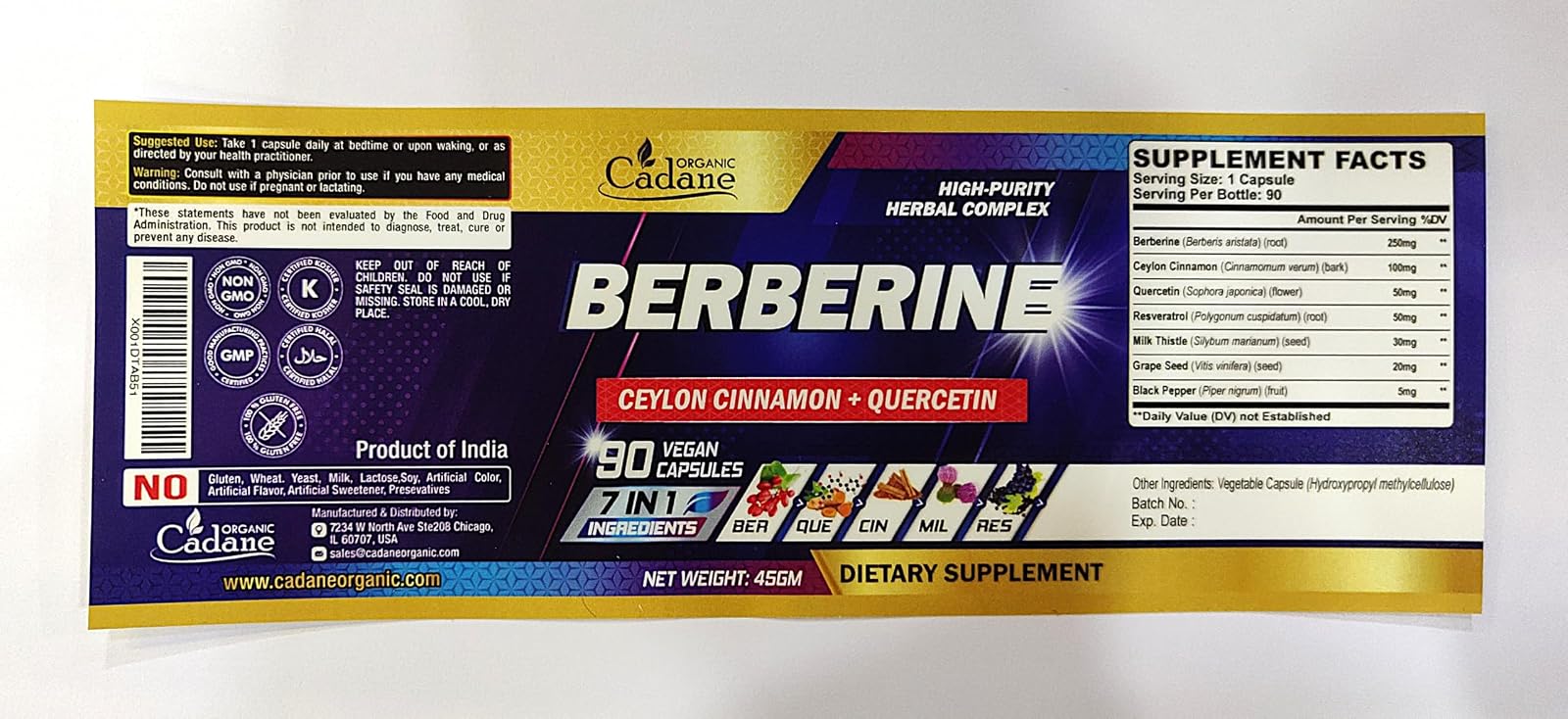 natural berberine for digestive health