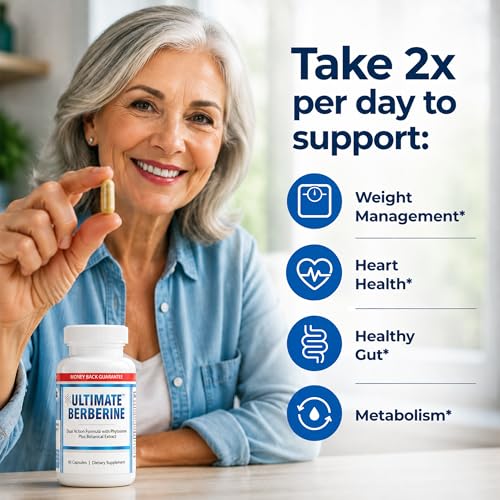 Natural berberine for digestive health