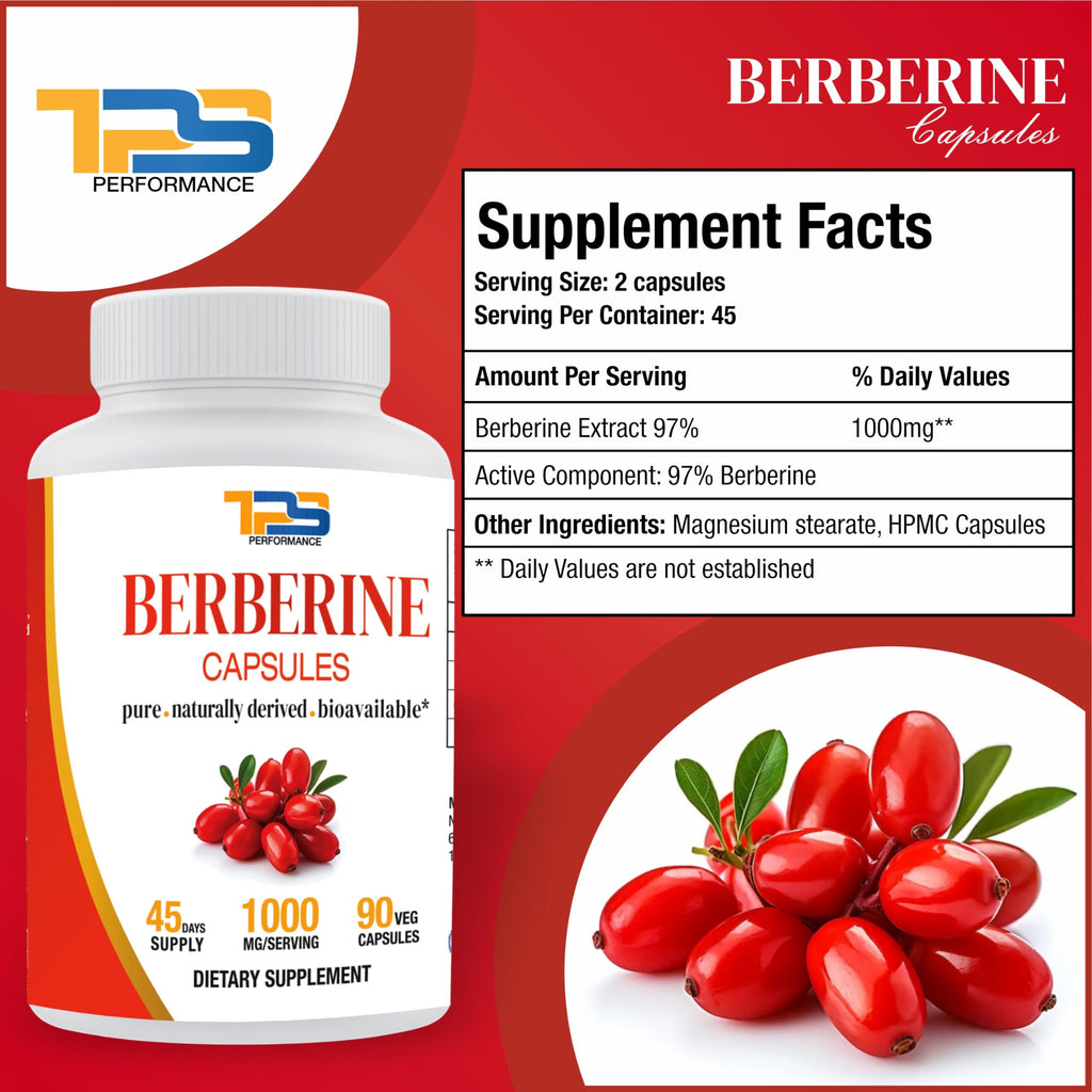 Natural berberine for digestive support