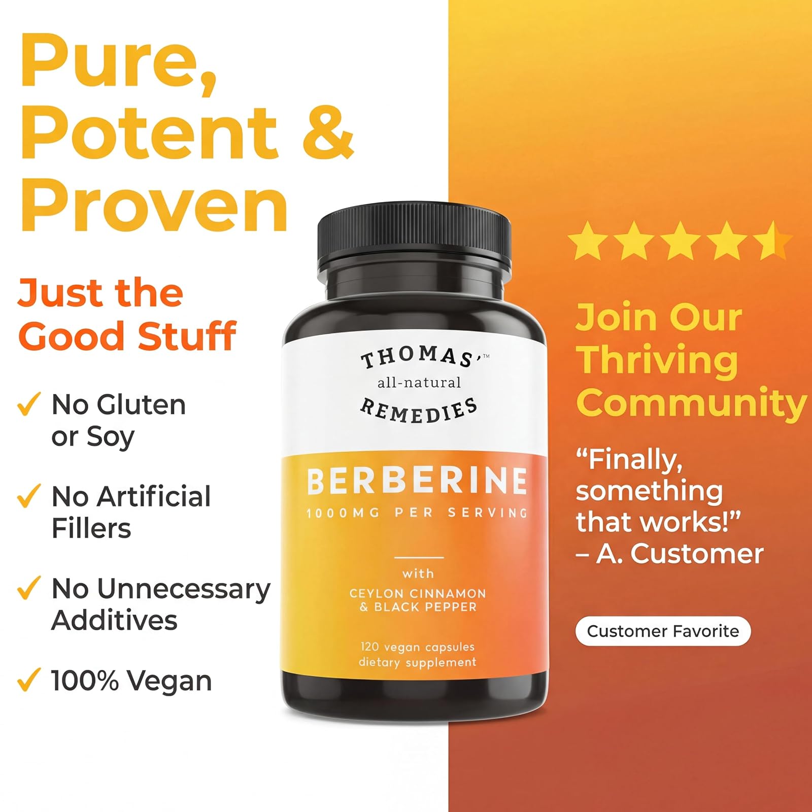 Natural berberine hcl for blood sugar