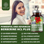 natural berberine supplement capsules