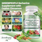 natural berberine supplement capsules