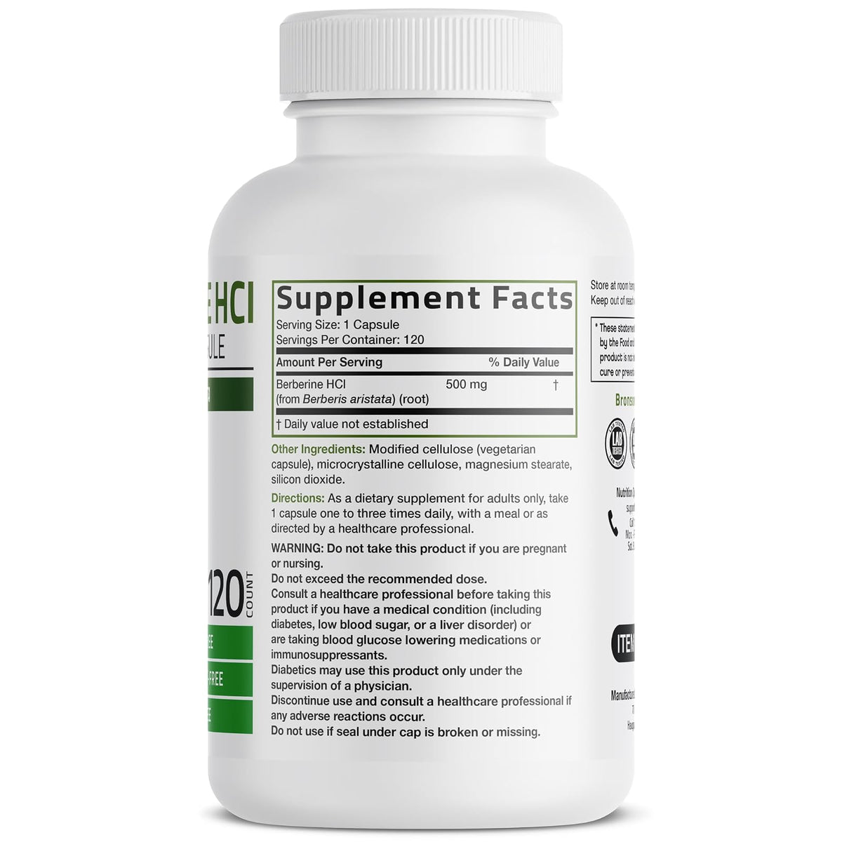 natural berberine supplement for health
