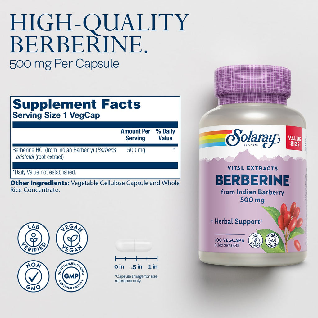 natural berberine supplement for health