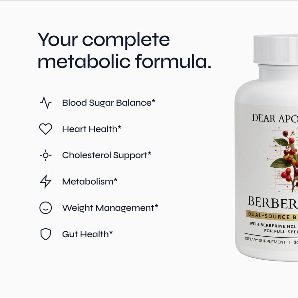 natural berberine supplement for health