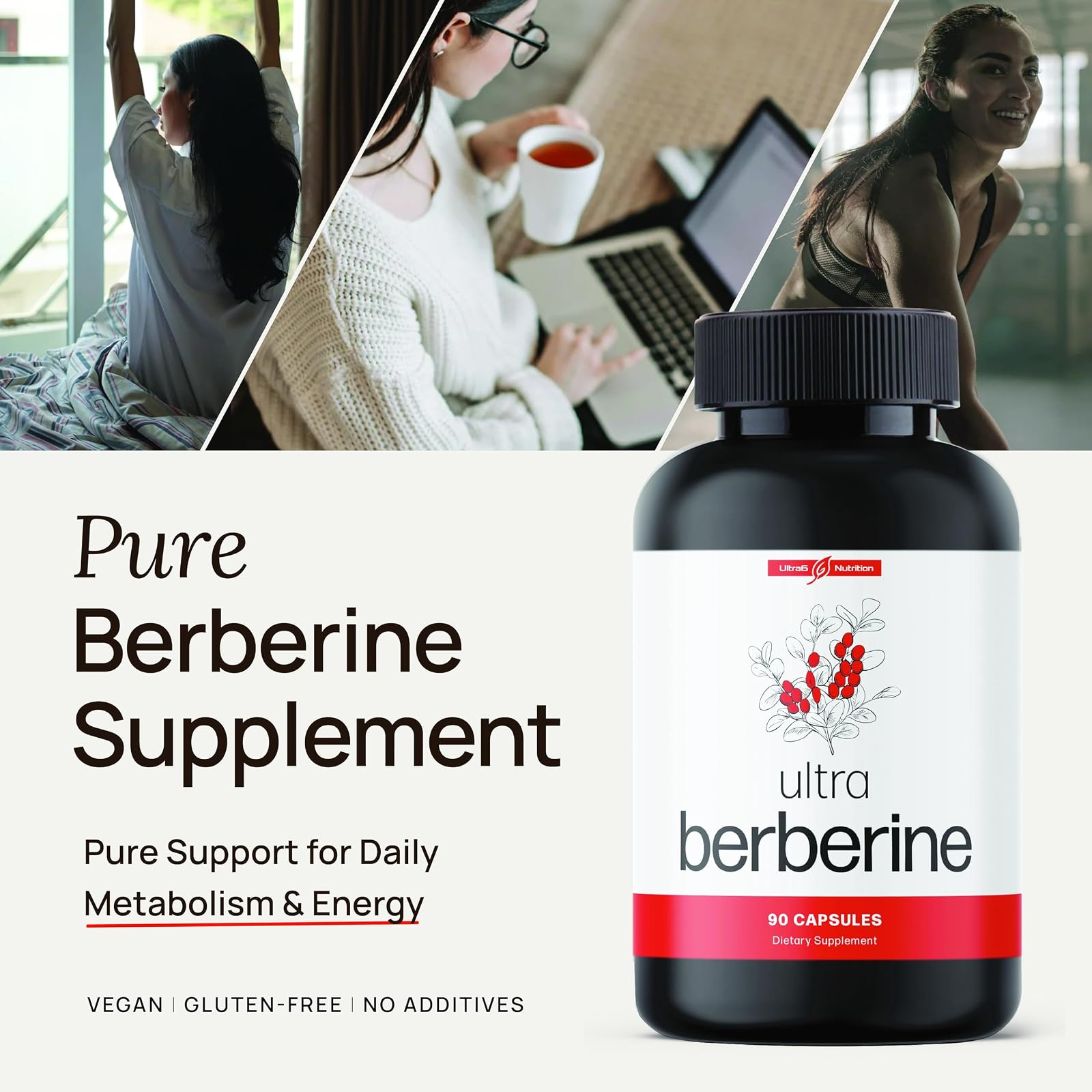 Natural berberine supplement for health