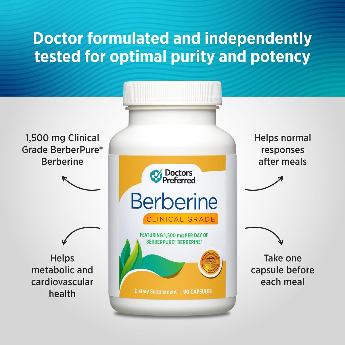natural berberine supplement for health