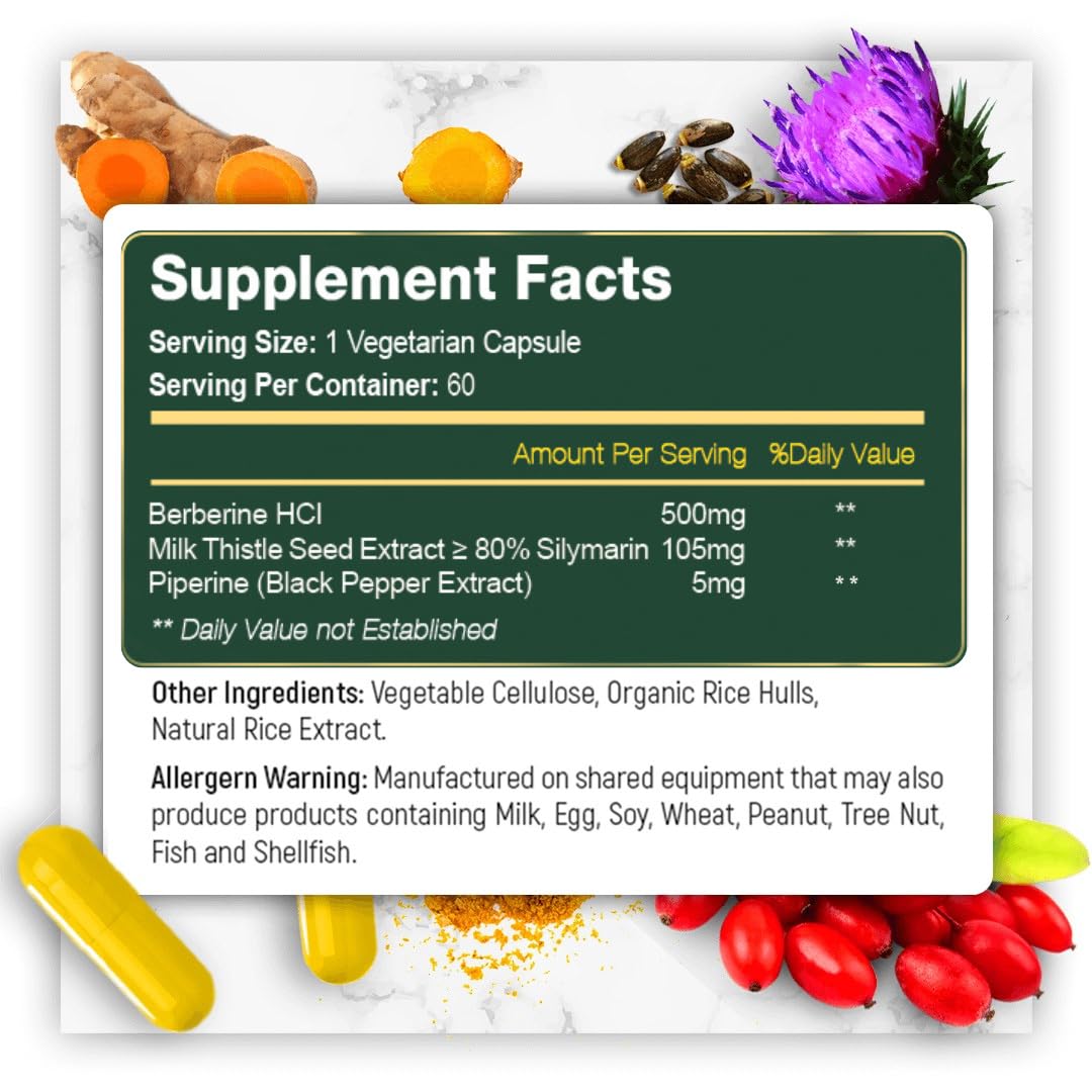 natural berberine supplement for health