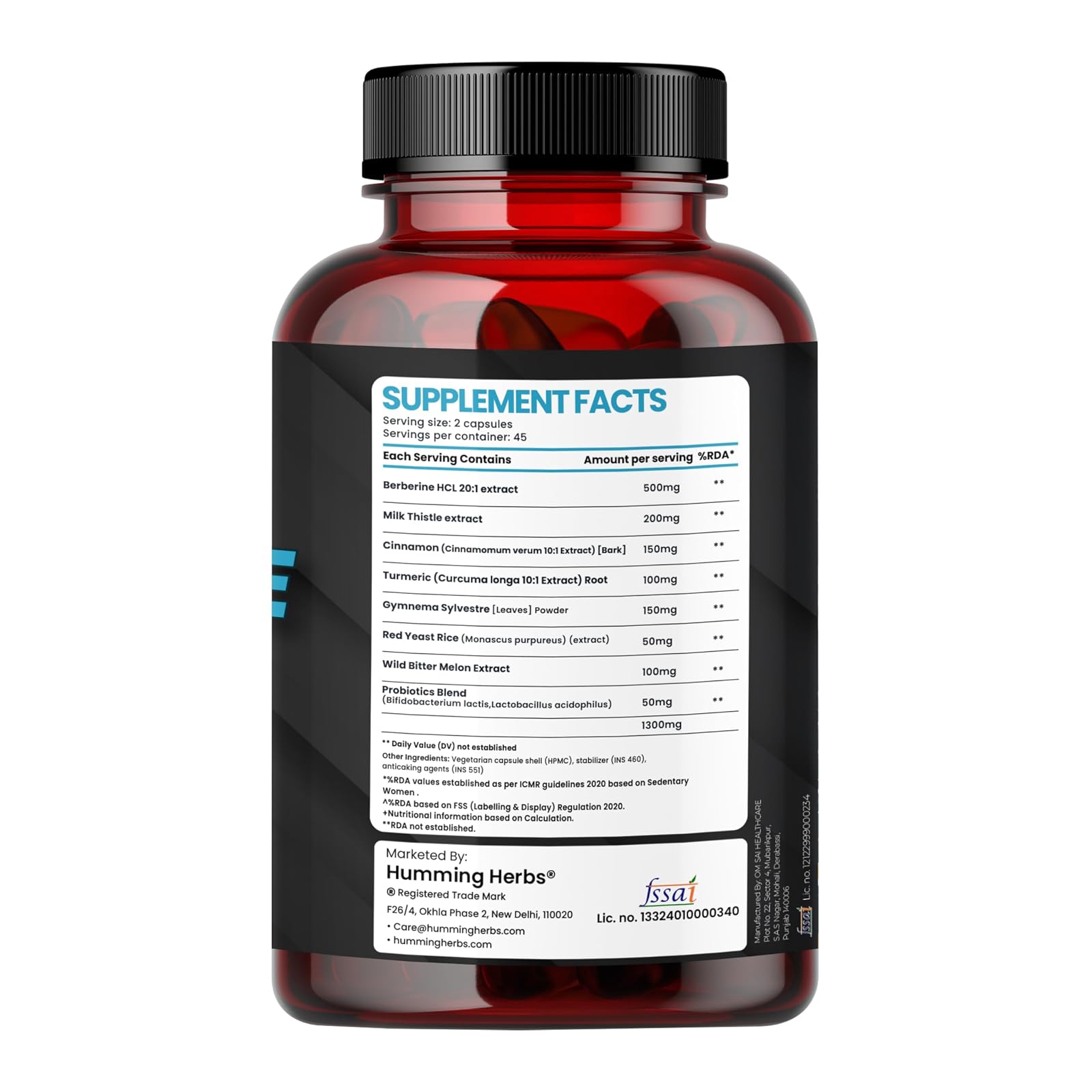 natural berberine supplement for health