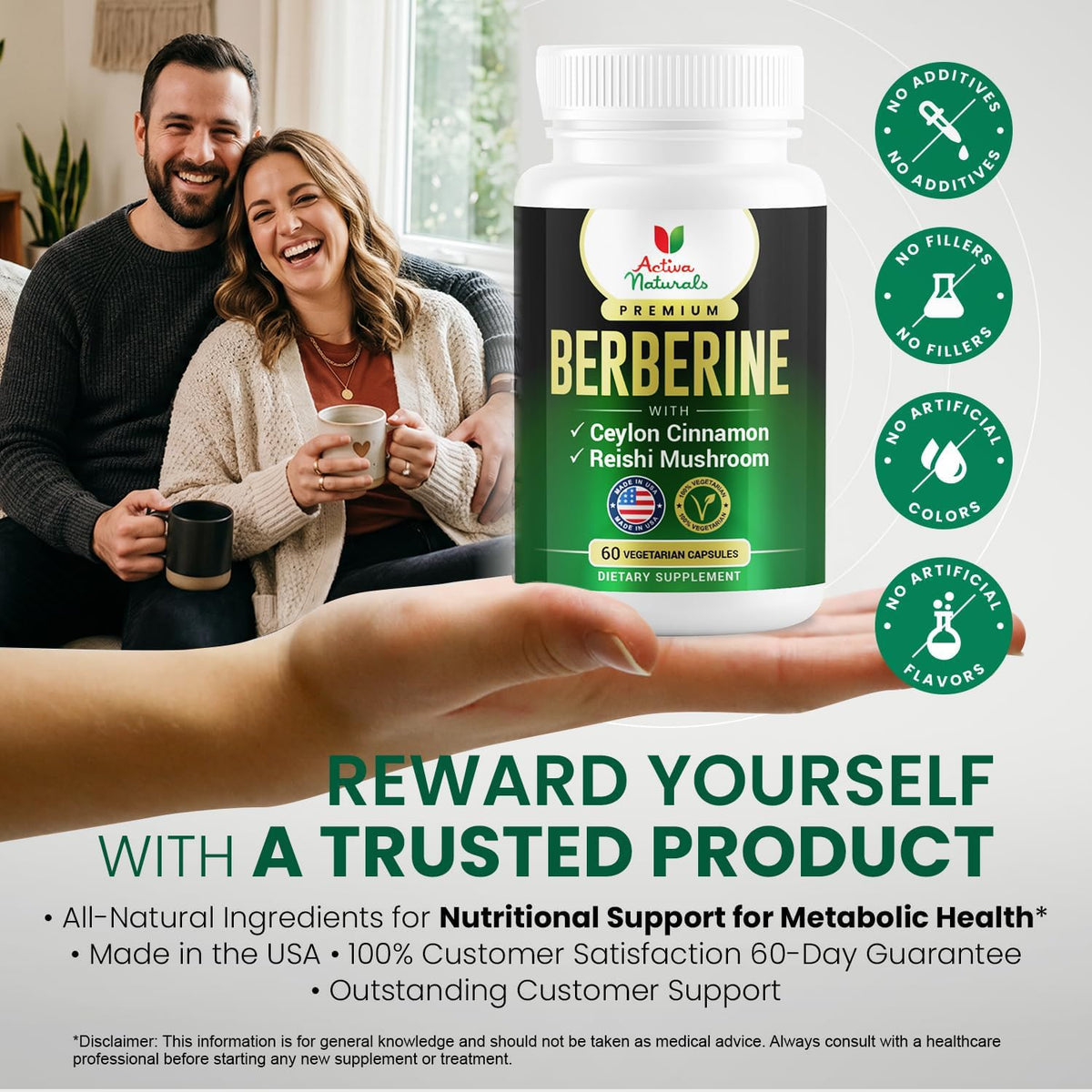 natural berberine supplement for health