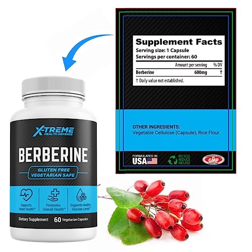 Natural berberine supplement for vitality