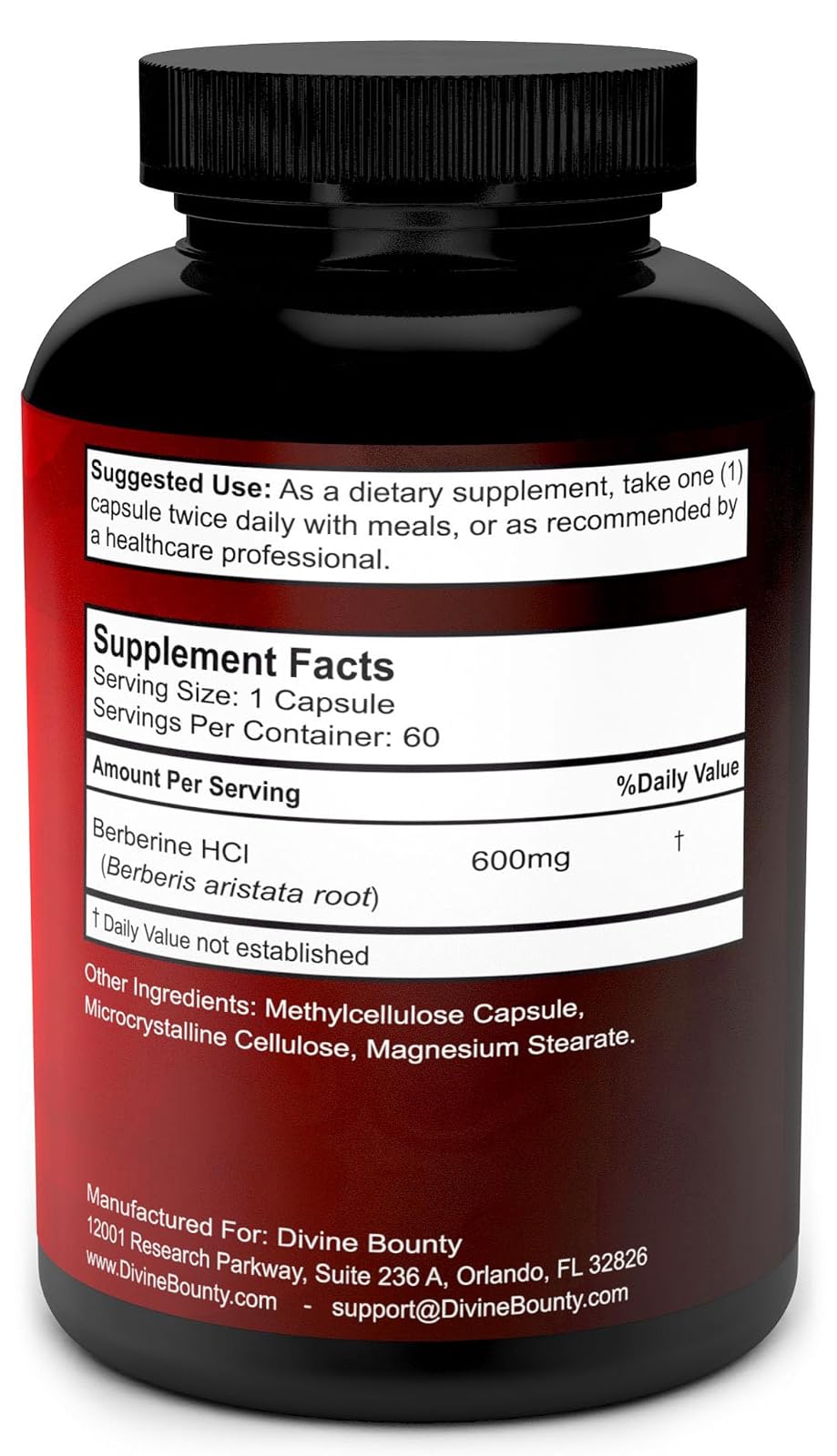 natural berberine supplement for weight management
