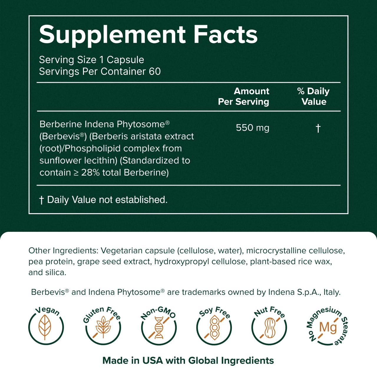 natural berberine supplement for wellness