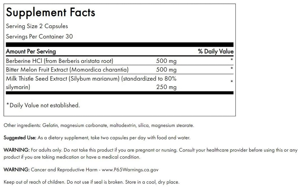 natural berberine supplement for wellness