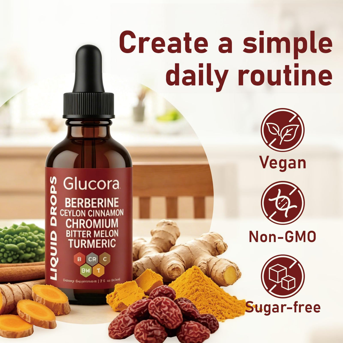 Natural berberine supplement for wellness
