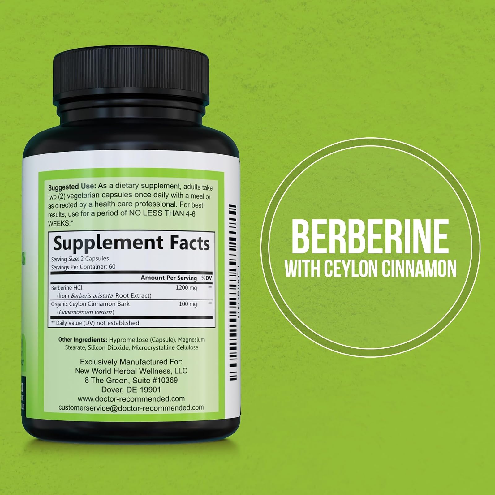 natural berberine supplement for wellness