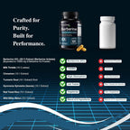 Natural berberine supplement for wellness