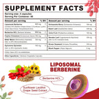 Natural berberine supplement for wellness